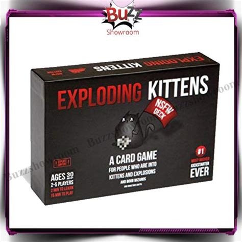 Jual Exploding Kittens Nsfw Card Game Board Shopee Indonesia