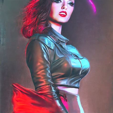 Stabilityai Stable Diffusion A Beautiful Woman Looking Sensual Arousing Realistic Cyberpunk