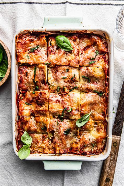 Healthy Vegetable Lasagna Gluten Free Natteats