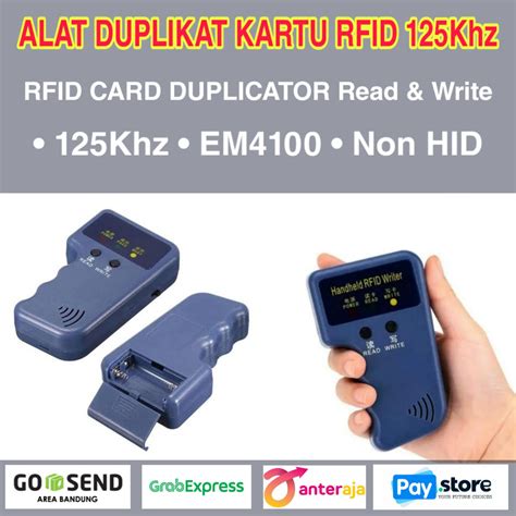 Jual Alat Untuk Duplikat Kartu Access Rfid Duplicator 125khz Clone Copy Duplicate Id