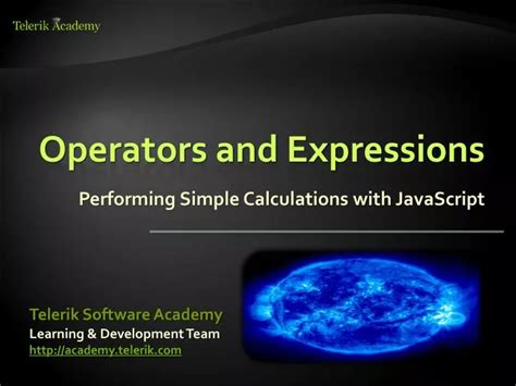 Ppt Operators And Expressions Powerpoint Presentation Free Download