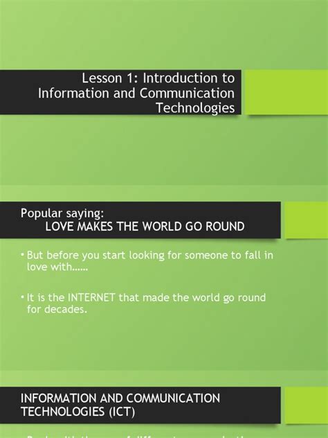 lesson 1 pdf world wide web internet and web