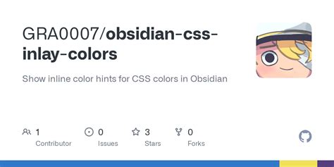 Releases GRA0007 Obsidian Css Inlay Colors GitHub