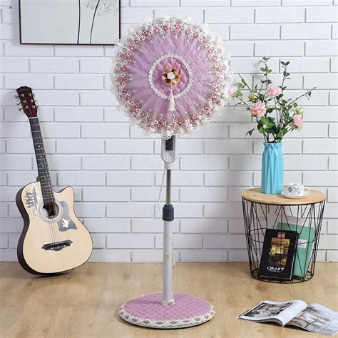 부직포 패브릭 보관커버 선풍기보관 안전망 신제품 스탠딩 팬 커버 꽃 장식 먼지 가정용 범 티몬