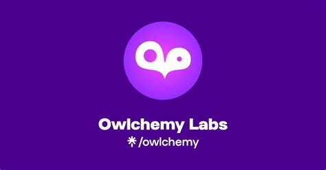 owlchemy labs twitter instagram facebook tiktok linktree