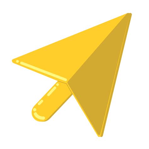 Yellow Mouse Pointer 32415099 Png