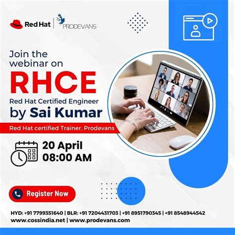 Cossindia On Linkedin Rhcewebinar Prodevans Redhat Openshift Administration Devops…
