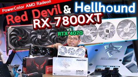 Powercolor Hellhound Red Devil Amd Radeon Rx Xt Vs Rtx Render