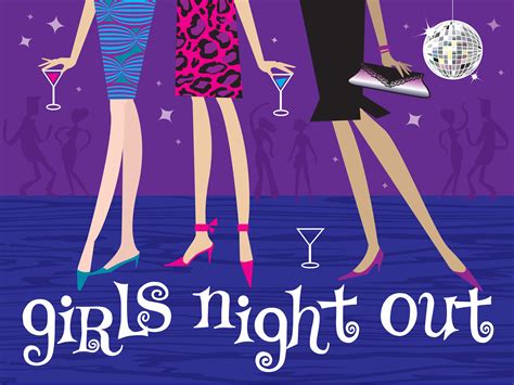 Clip Art For Girls Night Out For Dinner