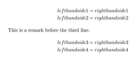 Merging Inside Align Environment TeX LaTeX Stack Exchange