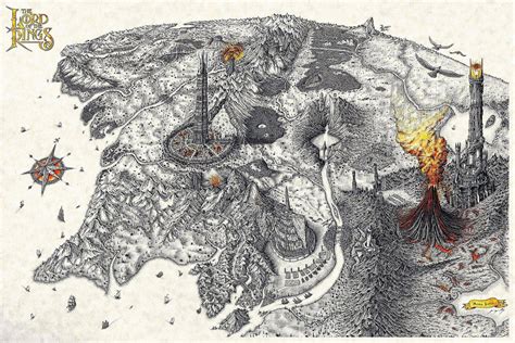 Middle Earth Map The Hobbit Map My Xxx Hot Girl