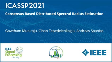 consensus based distributed spectral radius estimation ieee resource center