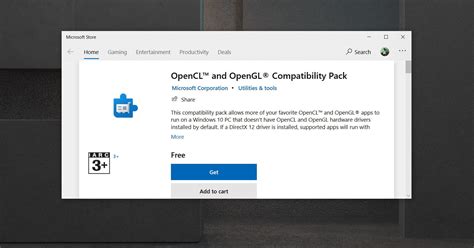 Windows 10 Mendapatkan Lapisan Kompatibilitas Opencl Dan Opengl Untuk