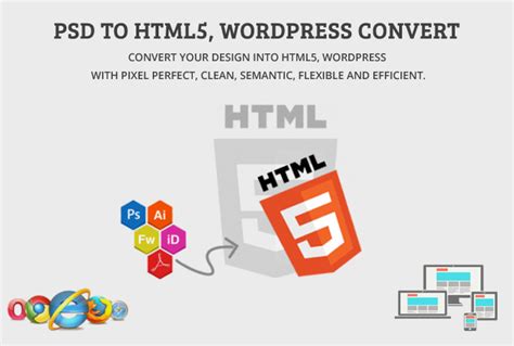 I Will Convert Psd To Html With Responsive Design For 5 Listingdock
