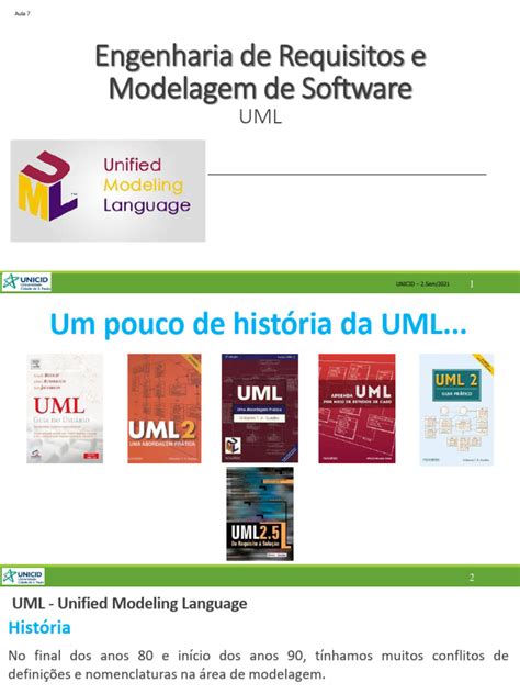 Engenharia De Software Aula06 Uml Introdução Download Grátis Pdf Linguagem De Modelagem