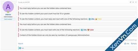 Xenconcept Hide Bbcode Xenforo 2 210 Xenvncom