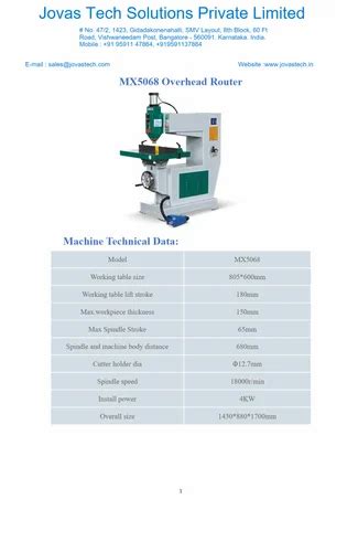 Pin Router 2 Hp 8 4 Ft At Best Price In Bengaluru Id 2855569283762