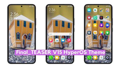 Final Teaser V15 Hyperos Theme With Cool Dynamic Experience Hyperos Themes