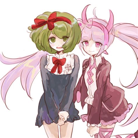 Monaka And Utsugi Kotoko Danganronpa And 1 More Drawn By Seiya