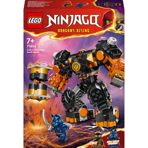 LEGO NINJAGO Cole S Elementaire Aardemecha Set Smyths Toys Nederland