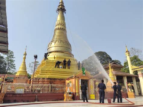 ၇၆ နှစ်မြောက် မြန်မာနိုင်ငံမီးသတ်တပ်ဖွဲ့နေ့အား ဂုဏ်ပြုကြိုဆိုသောအားဖ