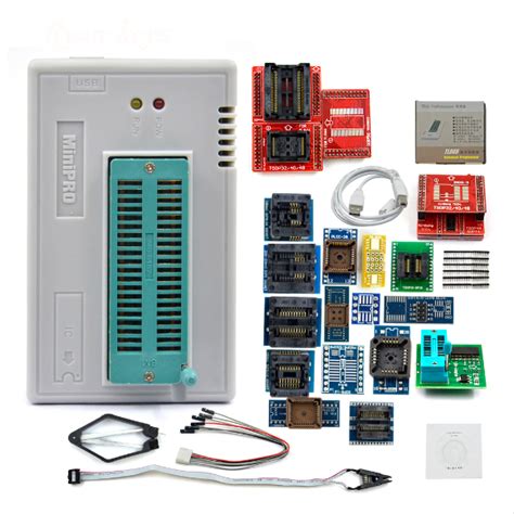Best Tl866ii Plus Universal Minipro Programmer 24 Adapters Test Clip Tl866 Pic Bios High Speed