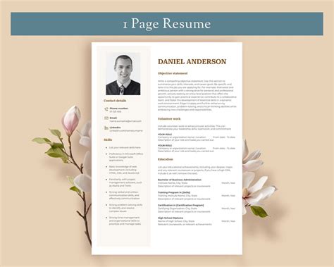 Skills Based Resume Template For INTERNSHIP Or First Job Skills Based CV For Entry Level