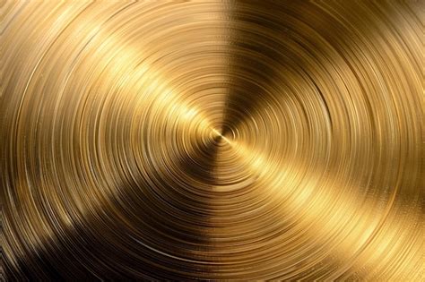 Premium Photo Abstract Gold Metallic Circular Texture Background