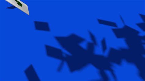 Day And Dates Falling Slow Motion 3d Rendering Luma Matte Selection