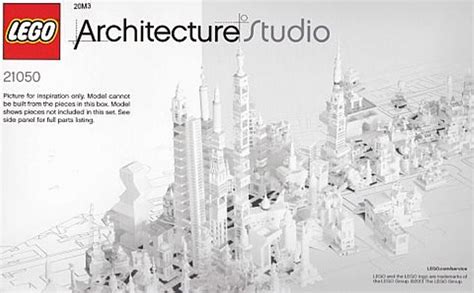 LEGO For Adults LEGO Architecture Studio Is Released Flux Magazine