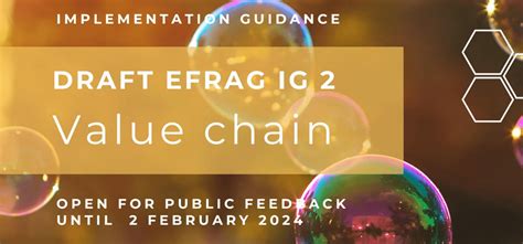Efrag Value Chain Implementation Guidance Document