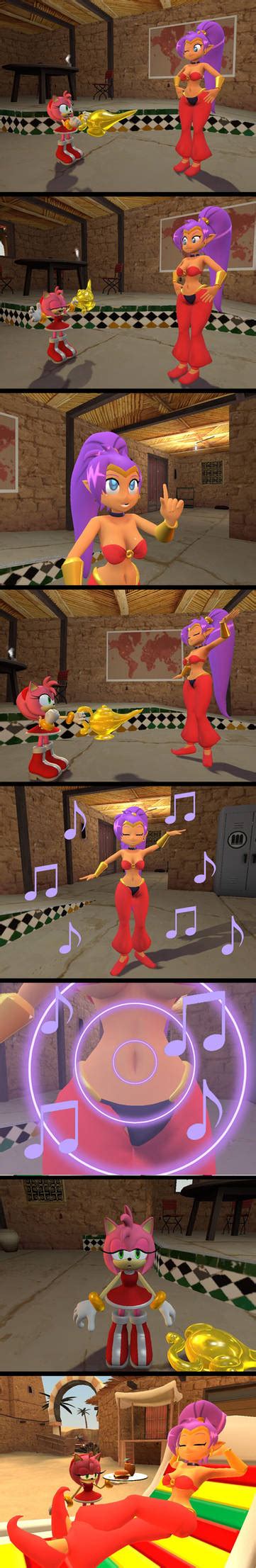 Amy And Shantae By Gym65 On Deviantart