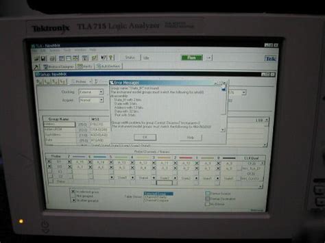 Tektronix Tla715 Logic Analyzer W 2 Tla7n2