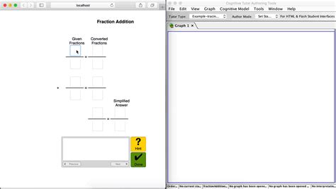 Creating An Example Tracing Tutor