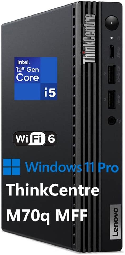 Amazon Com Lenovo Thinkcentre M Q Tiny L Business Desktop Computer Th Gen Intel Hexa Core