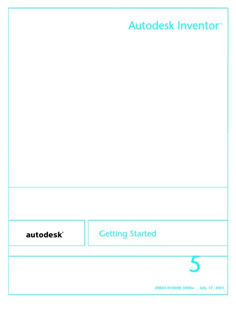 Autodesk Inventor Getting Started Pdf Menu Computing Auto Cad