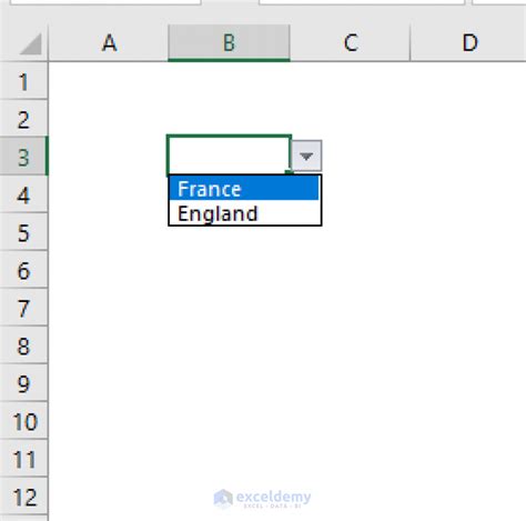Unique Values In A Drop Down List With Vba In Excel A Complete Guide