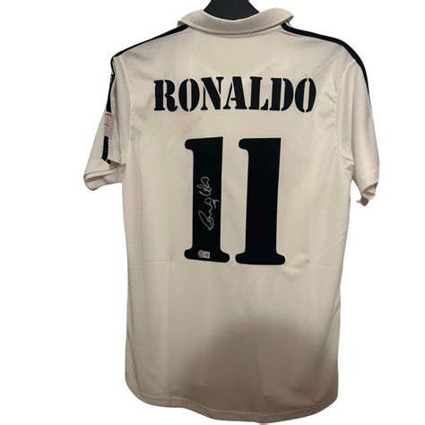 Cristiano Ronaldo Replica Real Madrid Signed Shirt Ucl Final Lisbon
