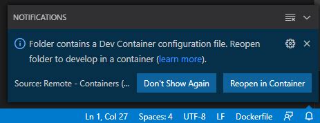 Development Containers With Visual Studio Code Zerokspot