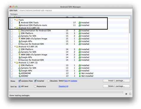 Androideclipse Installation On Macosx Adb Is Not Working Stack