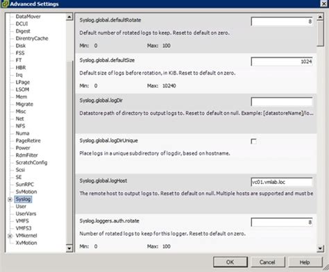 Configure Centralized Logging On Esxi Hosts Buildvirtual