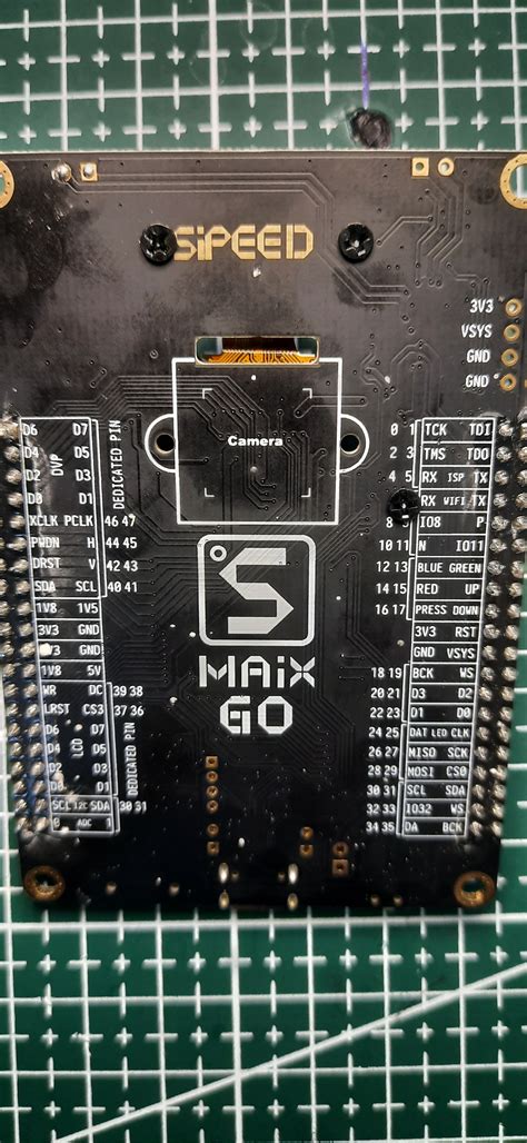 Sipeed Maix Go Elektronik Ve Mekanik Forumu