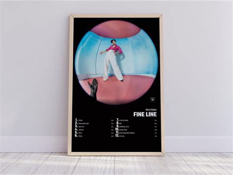 Harry Fine Line Album Cover Poster