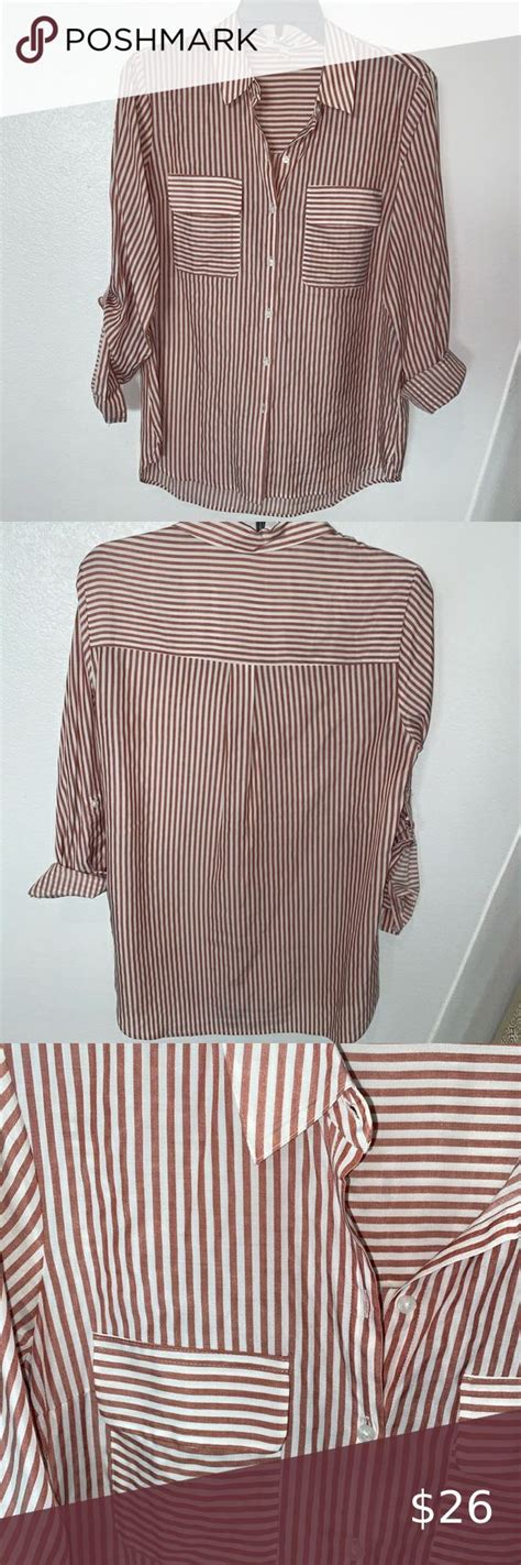 Express Button Up What I Wore Style Tops