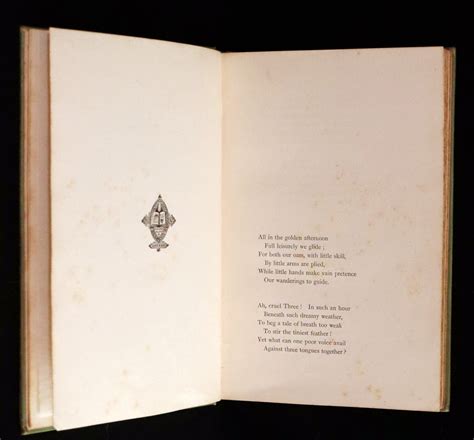 1896 Rare Victorian Book Alices Adventures In Wonderland By Lewis