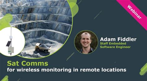 Senceive On Linkedin Webinar Satcomms Communications Monitoring Iot