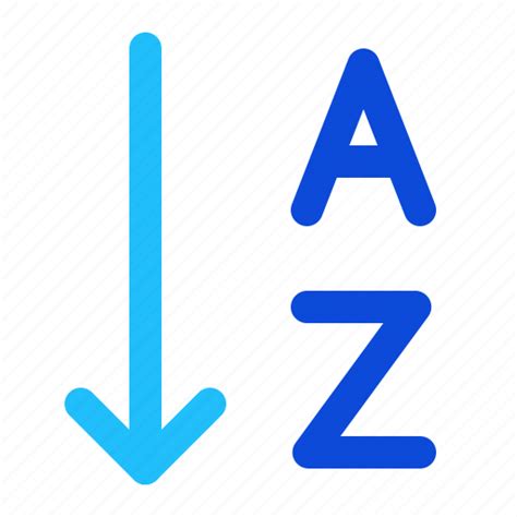Alphabetic Order Sort Icon Download On Iconfinder