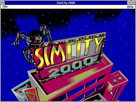 Windows 3 X 16 Color Palette Driver And Simcity 2000 Without Svga Vintage Computers And 3d