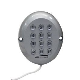 Wired Access Code Backlit Keypad With Control Cabinet 12 24 V AC DC