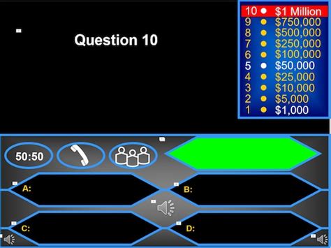 Powerpoint Who Wants To Be A Millionaire Template